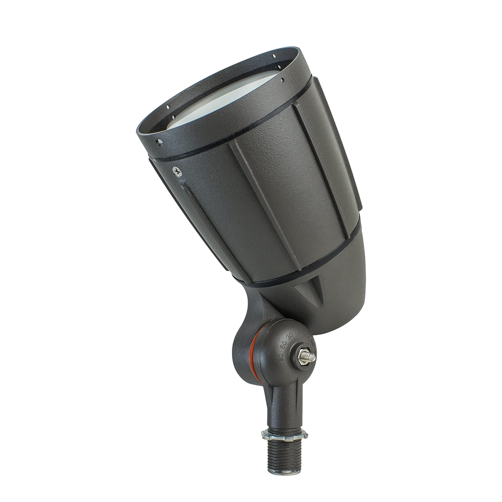 12W Integrated Outdoor LED Bullet Flood Light and Adjustable Mounting ...